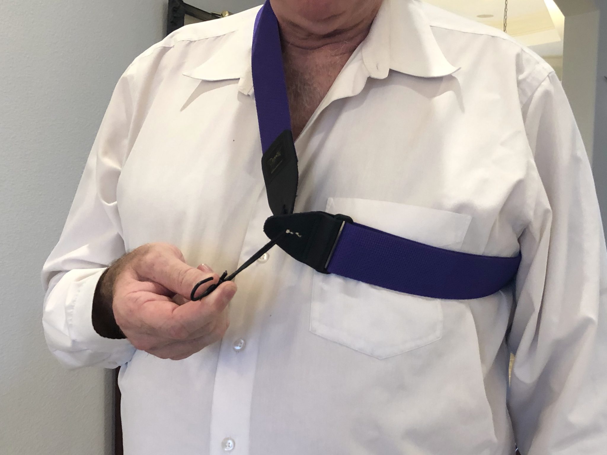 The Drapkin Bass Clarinet Strap – Black – Bassclarinet.net